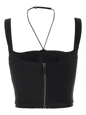 NENSI DOJAKA Shaped Halterneck Top