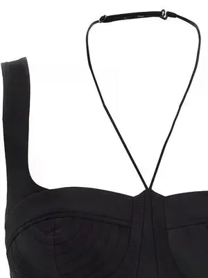 NENSI DOJAKA Shaped Halterneck Top