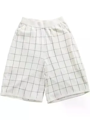 Frenckenberger Cashmere Check Shorts