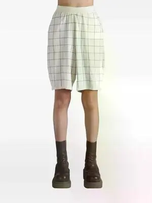 Frenckenberger Cashmere Check Shorts