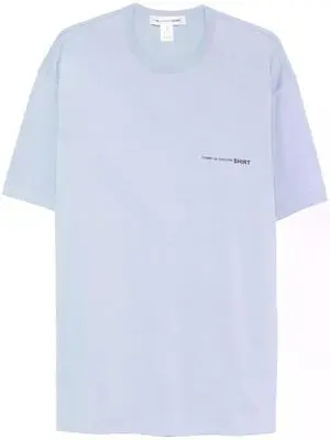 Comme Des Garçons Logo-print Cotton T-shirt