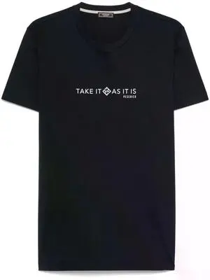 Peserico Cotton Jersey T-shirt - Blue