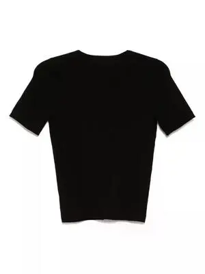 3.1 Phillip Lim Compact Rib Tee - Black