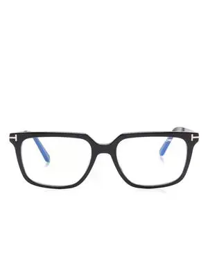 TOM FORD Rectangular-frame Glasses - Black