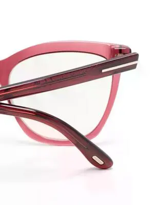 TOM FORD Square-frame Eyeglasses - Red