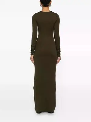 Eterne Long Sleeve Maxi Dress
