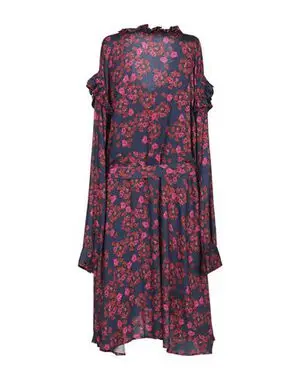 REPLAY Midi Flared Floral Dress
