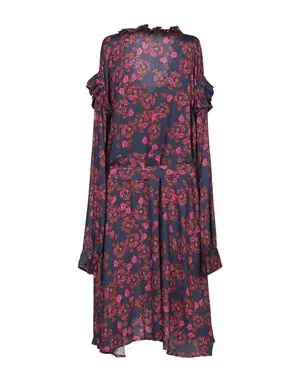 REPLAY Midi Flared Floral Dress