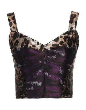 Dolce & Gabbana Leopard-print Corset Top