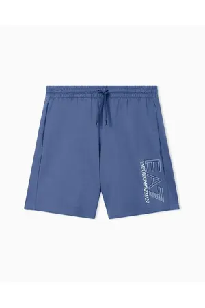 EA7 Pure Cotton Visibility Shorts