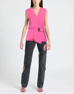 Fabiana Filippi Viscose And Ecobrass Wrap Top
