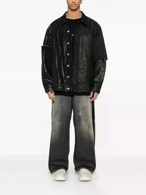 Rick Owens Jumbo Worker Jacket - Black