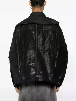 Rick Owens Jumbo Worker Jacket - Black