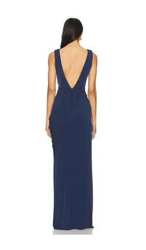 Katie May Leo Gown - Navy