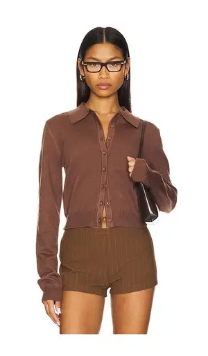 Lioness Awakening Cardigan - Brown