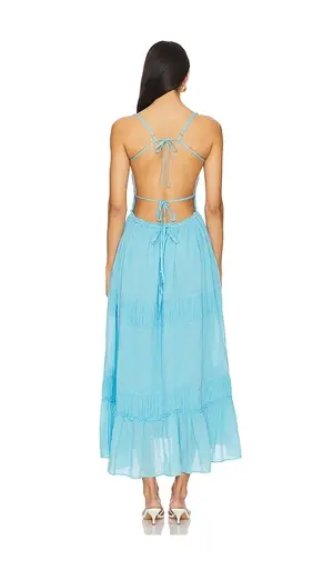 Free People Taking Sides Maxi Dress In . Also