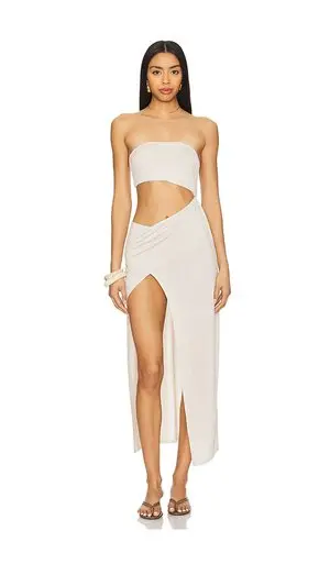 Jade Swim Elina Dress In . Also - Beige