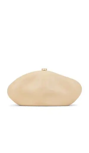 Cult Gaia The Caldera Clutch - Tan