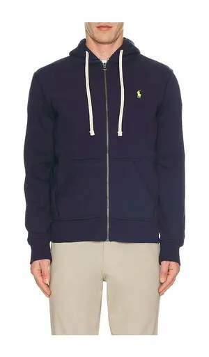 Polo Ralph Lauren Fleece Full Zip Hoodie - Blue