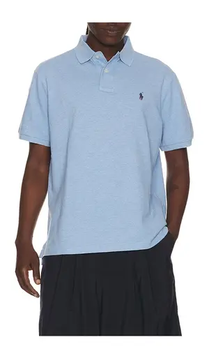 Polo Ralph Lauren Short Sleeve Mesh Polo In . Also - Blue