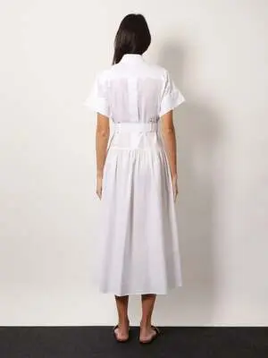 Max Mara Agoraio Dress - White