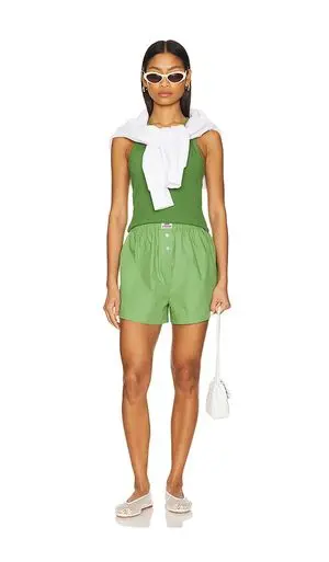 Love Stories Ribbed Jersey Tank Top