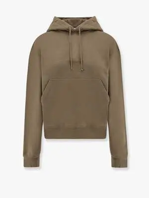Saint Laurent Embroidered Cotton Sweatshirt