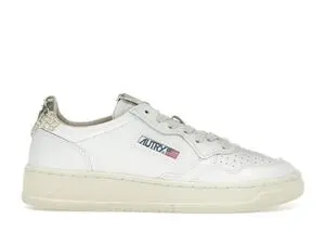 AUTRY Medalist Leather Low Top Sneakers - White