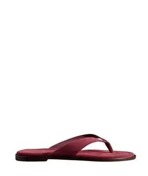 REFORMATION Reformation Jessie Flip-Flop Sandals Ruby