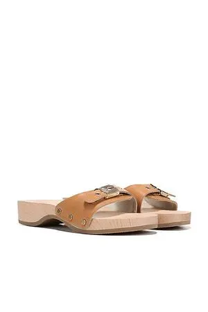 Dr. Scholl'S Original Wood-bottom Sandals - Brown