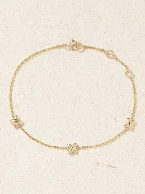 STONE AND STRAND Marks The Spot 14-karat Bracelet - Gold