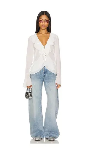 MORE TO COME Alisia Top - Ivory