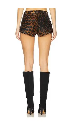 UNDERSTATED LEATHER Wester Shorts
