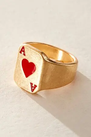 Free People Ace Ring - Gold