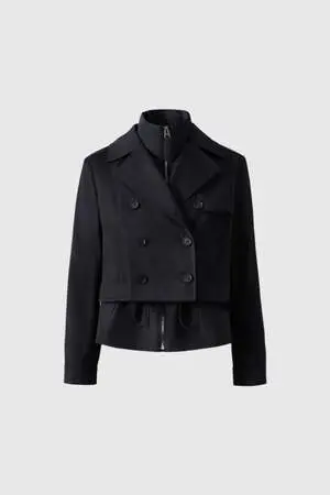 Mackage Aline-co 3-in-1 Convertible Jacket - Black