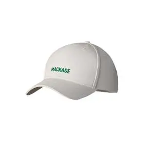 Mackage Cotton Canvas Baseball Cap - White