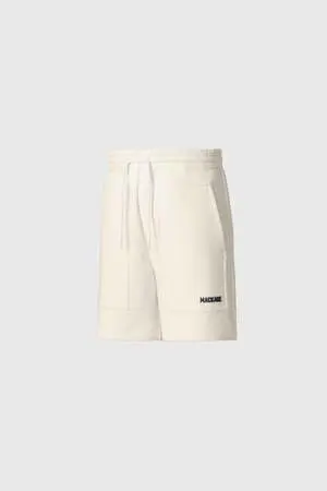 Mackage Double-face Jersey Shorts - Cream-navy