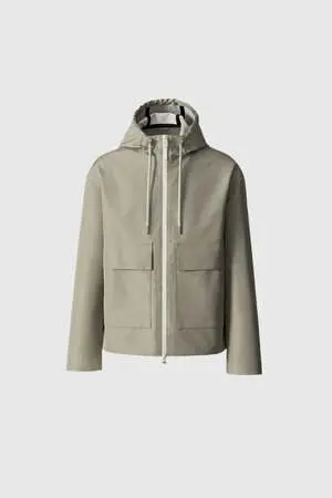 Mackage Eric-z Hooded Rain Jacket - Light Camel-cream