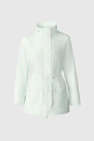 Mackage Medium-length Rain Jacket - Cream