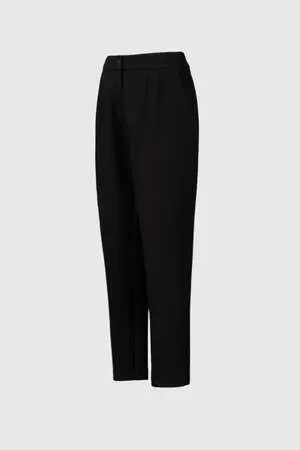 Mackage Mariana Pleated Trousers - Black