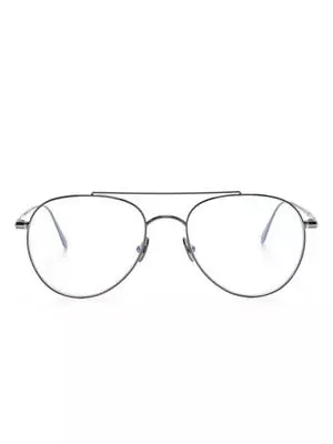 TOM FORD Pilot-frame Glasses - Grey