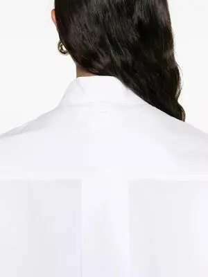 TWINSET Poplin Lace Shirt