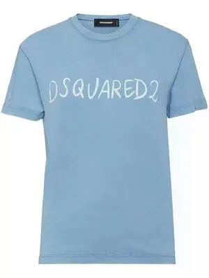 Dsquared2 Cotton T-shirt - Blue