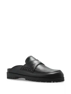 Off-White Leather Loafers