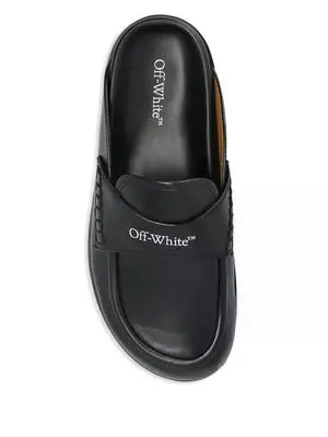 Off-White Leather Loafers