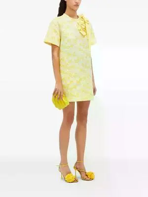 MSGM Floral-print Mini Dress