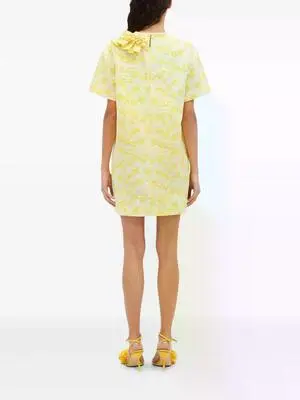 MSGM Floral-print Mini Dress
