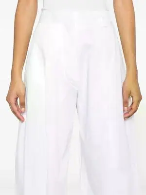 THELATEST Pleated Trousers - White