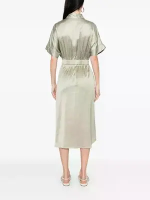 Peserico Satin Midi Dress