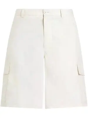 Dolce & Gabbana Cotton Cargo Shorts - Neutrals